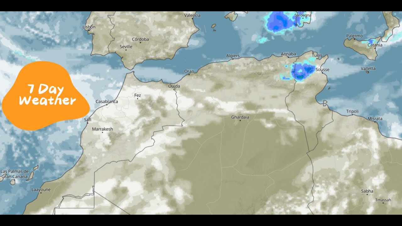 Weather Forecast In Algeria | May 14, 2025 | Heavy Rain And Storms In ...