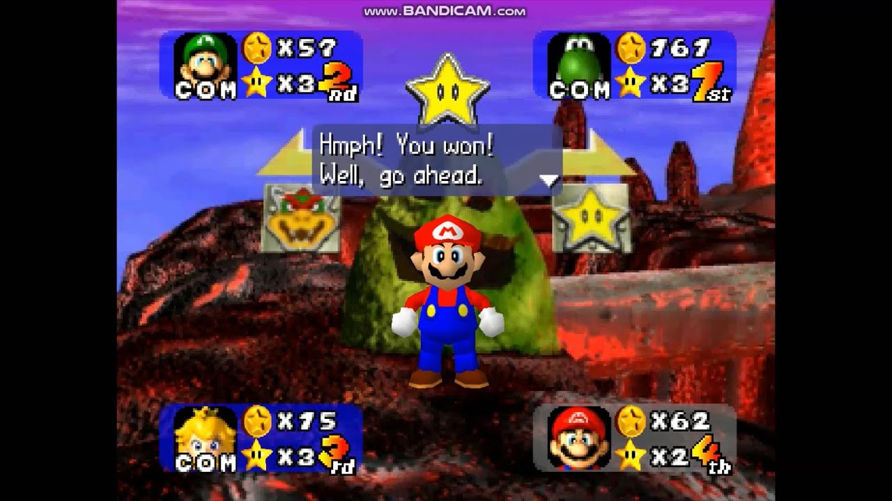 Let's Play Mario Party Pt.73 Hmph! You Won... Well Go Ahead - YouTube