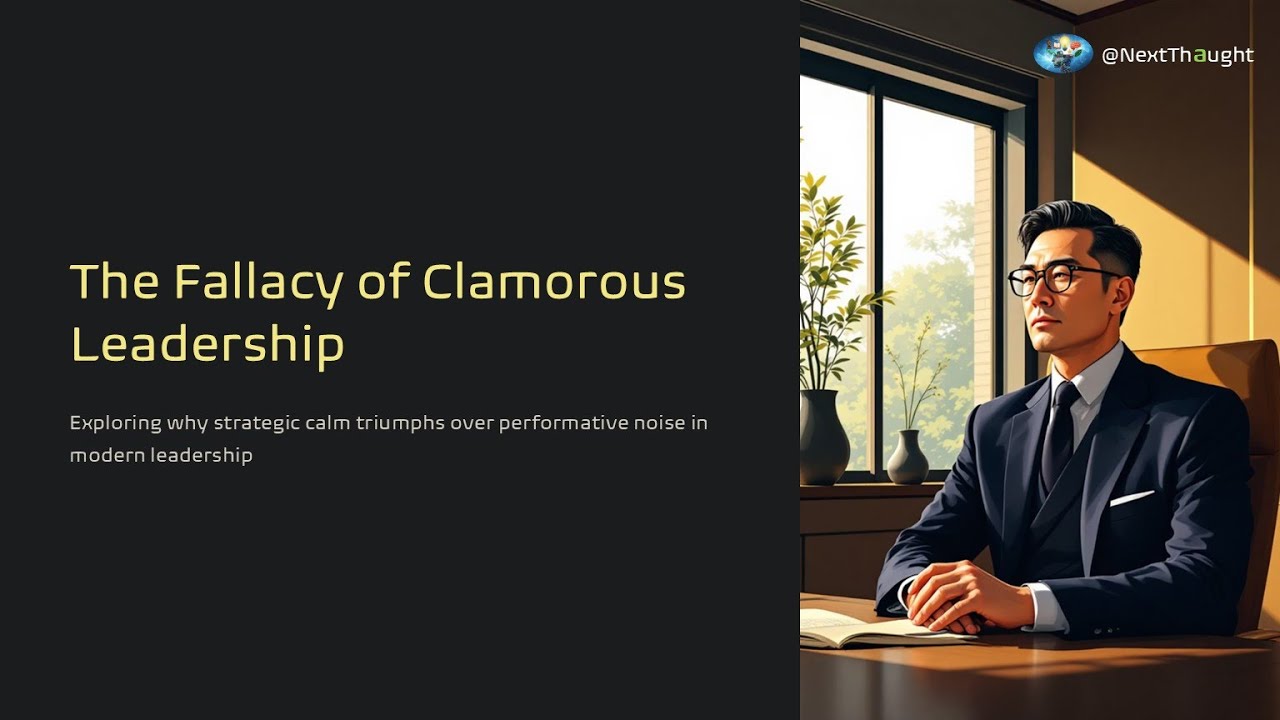 The Fallacy of Clamorous Leadership and the Triumph of Strategic Calm ...