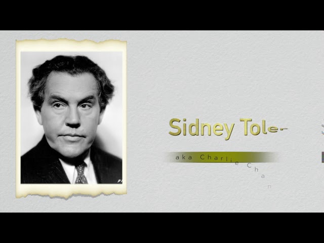 How Did Sidney Toler Eyes Prime Video: Charlie Chan World's Greatest
