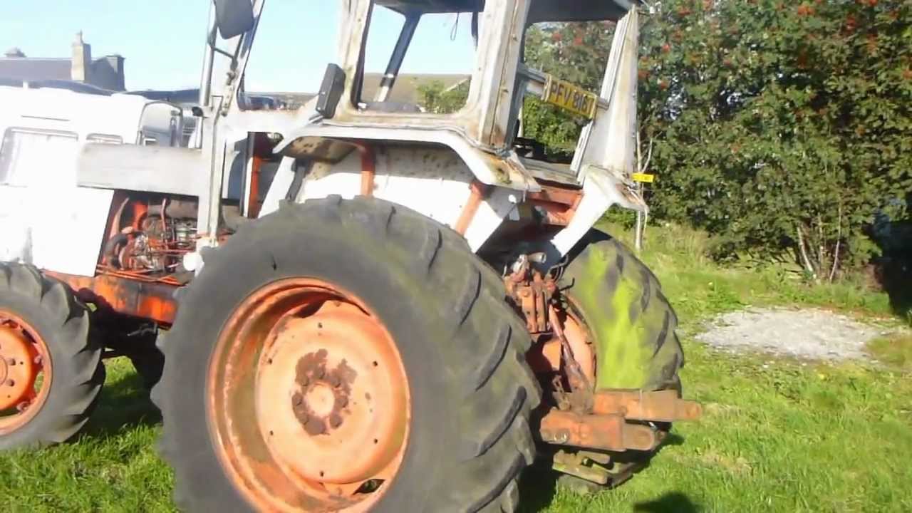 David brown 1410 4x4 turbo tractor - YouTube