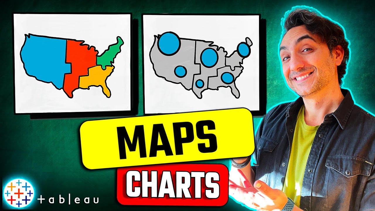 Tableau Charts: Maps | #Tableau Course #123 - YouTube