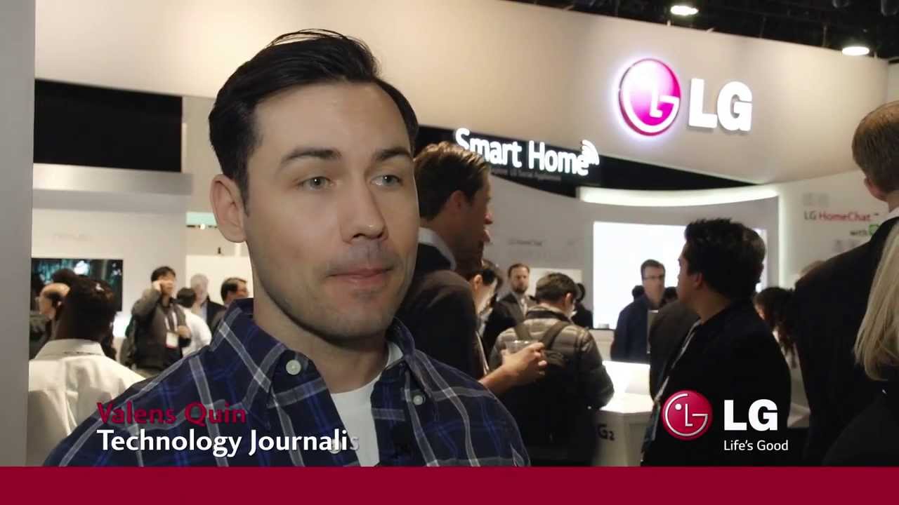 Interview with Valens Quinn at the LG CES 2014 booth - LG Curved OLED ...