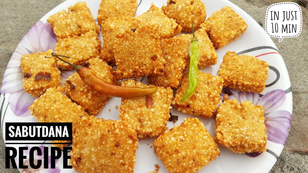 sabutdana recipe just 10 min,like,share,suscribe,ruku didi vlog🙏🙏 - YouTube