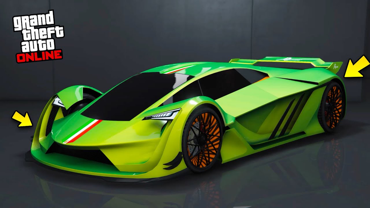 TEZERACT Customization (Lamborghini Terzo Millennio) | GTA 5 Online DLC ...