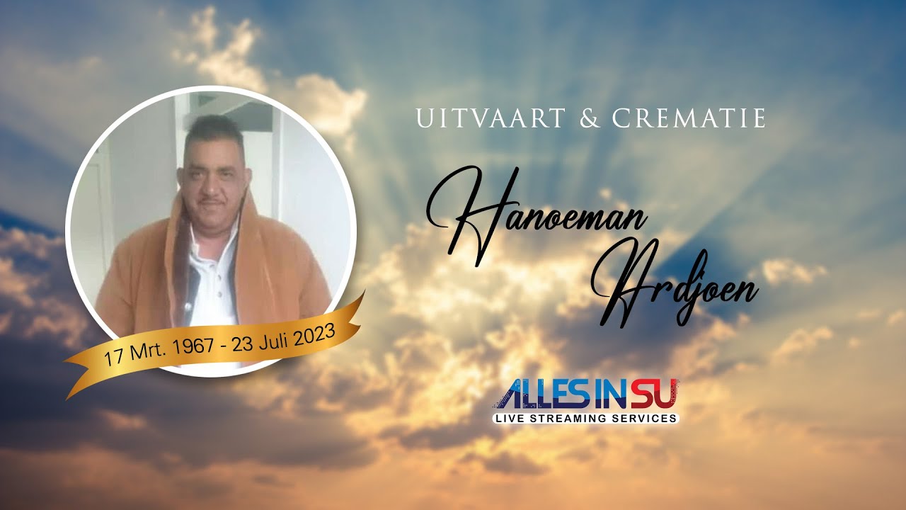 Live Streaming Crematie: Hanoeman Ardjoen ॐ - YouTube