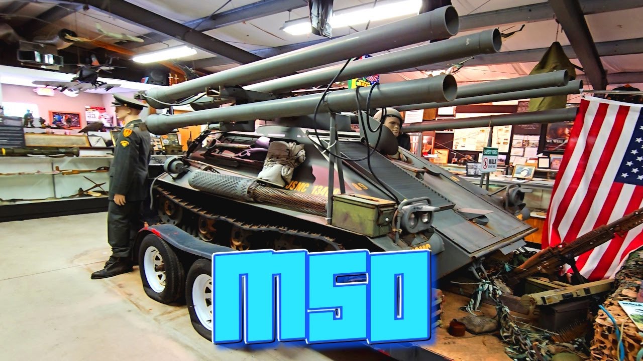 M50 Ontos: The Six-Gun Anti-Tank Destroyer - YouTube