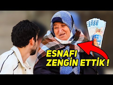 SOKAK SATICILARINA 100TL'LİK ÜRÜN İÇİN 1000TL VERMEK!!
