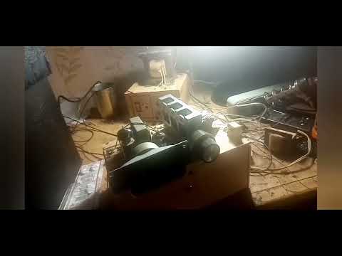 Передатчик радиохулигана. Шарманка на 6п13с - YouTube