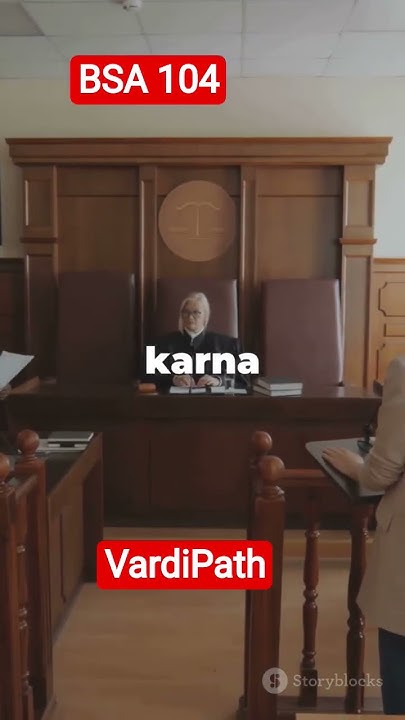 BSA 104 : बर्डेन ऑफ़ प्रूफ #law #lawshorts #lawexplainedinhindi #biharpoliceacademy #bpa #psi ...