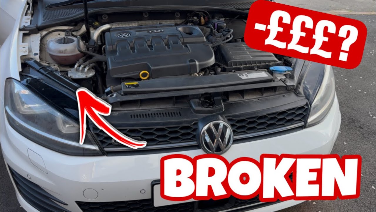 HOW TO FIX BROKEN BONNET CATCH | VW Golf Mk7 - YouTube