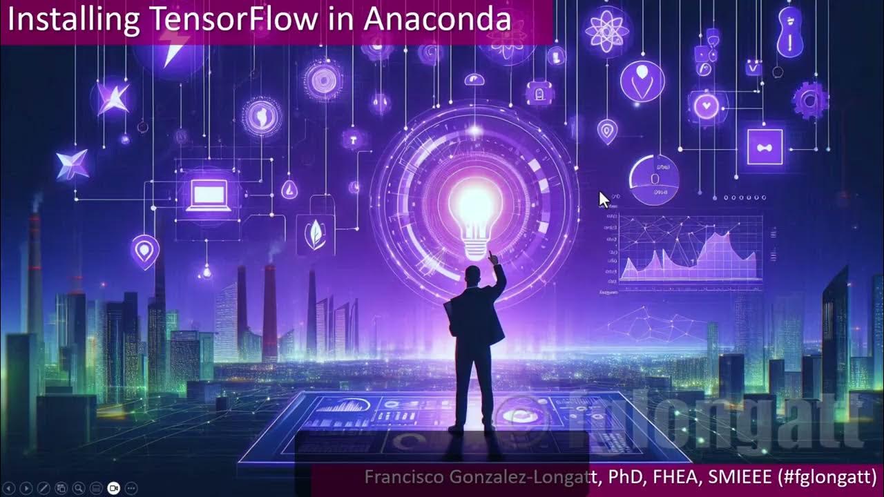 Installing #TensorFlow in #Anaconda Distribution #Python - YouTube