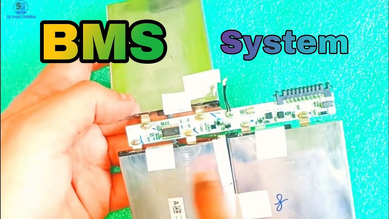 What's inside of laptop battery | laptop battery BMS explain - YouTube