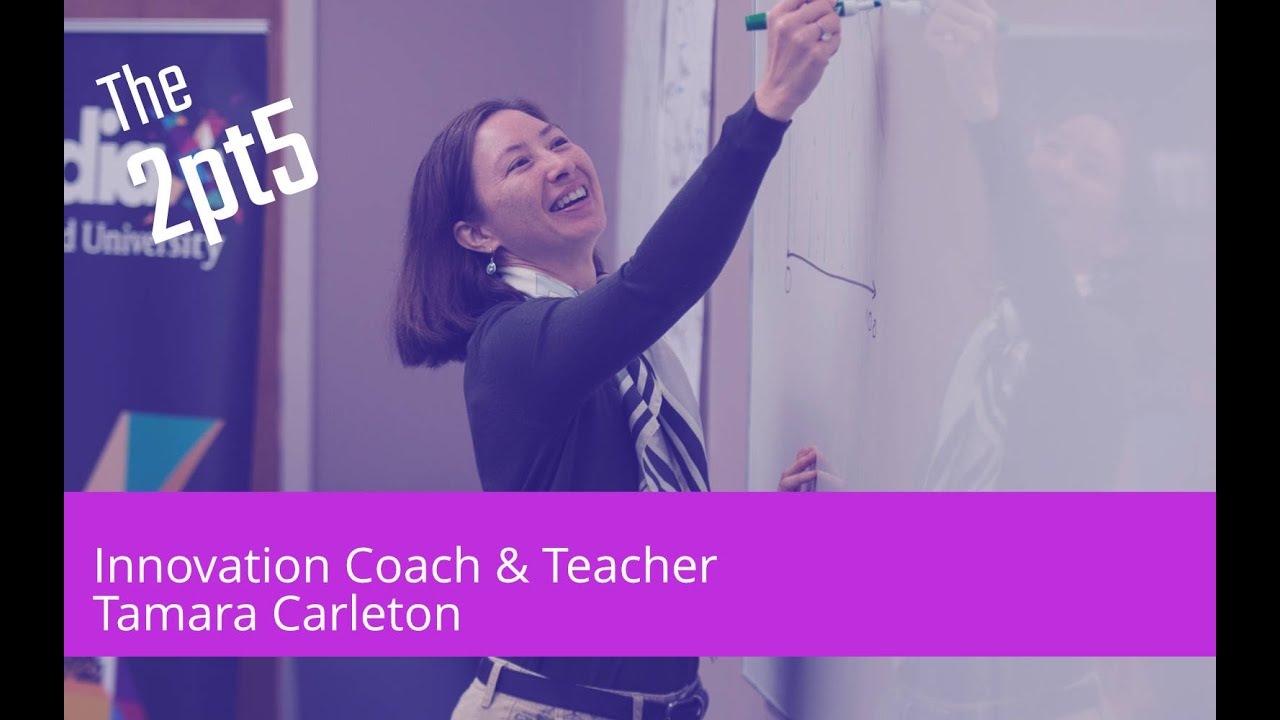 Innovation coach & teacher Tamara Carleton about helping innovation pros as a coach with vision ...