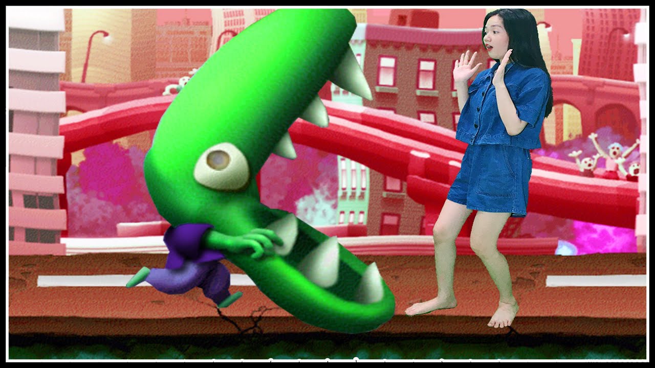 Girl Running With Zombies - Zombie Tsunami In Real Life - YouTube