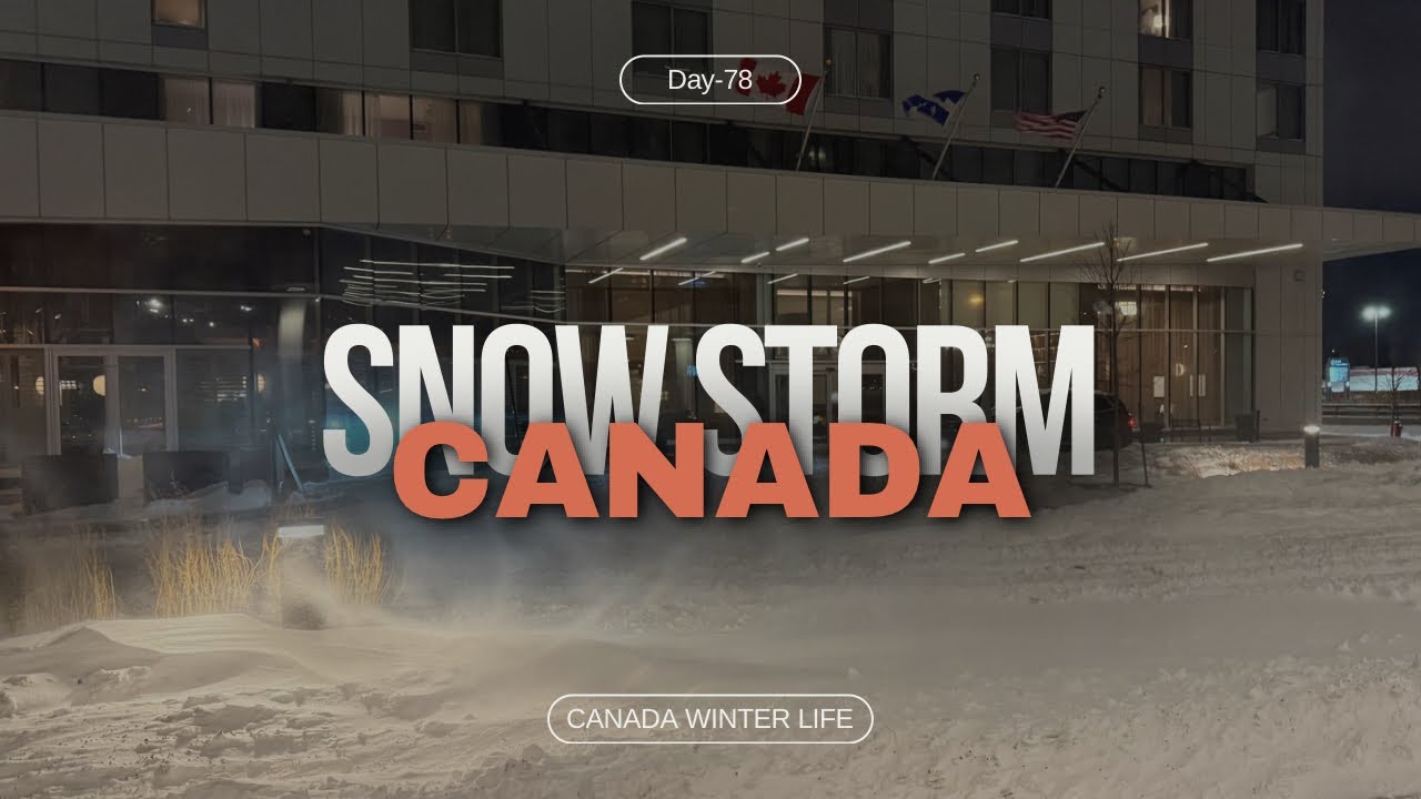 Biggest snow storm in Canada 2025 | Snow storm hits Montreal # ...