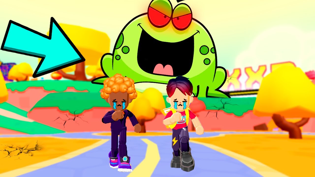 Escape From The Evil Frog ! - YouTube