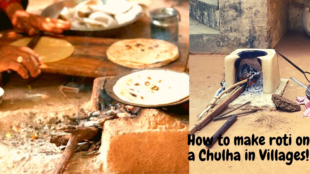 Roti prepared by Indian village women || village lifestyle -Chapati on ...