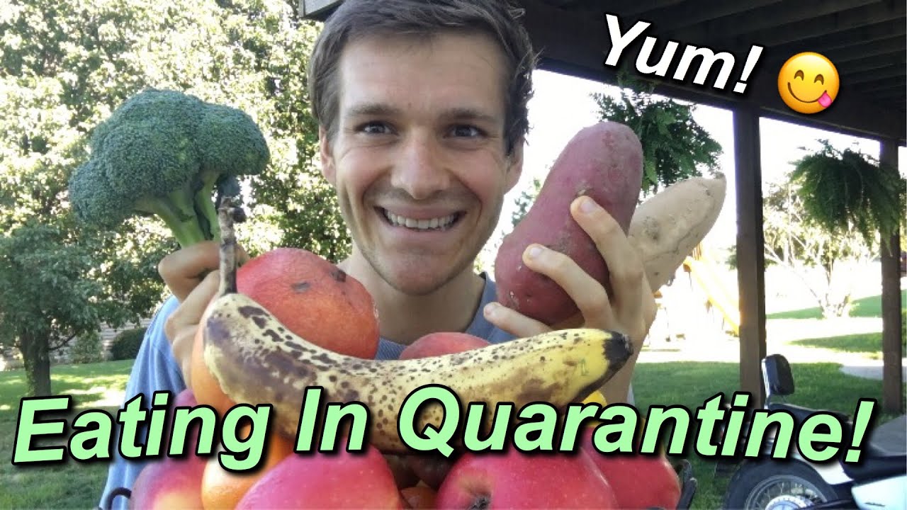 What I Eat In A Day During Quarantine To Stay Healthy And Happy! - YouTube