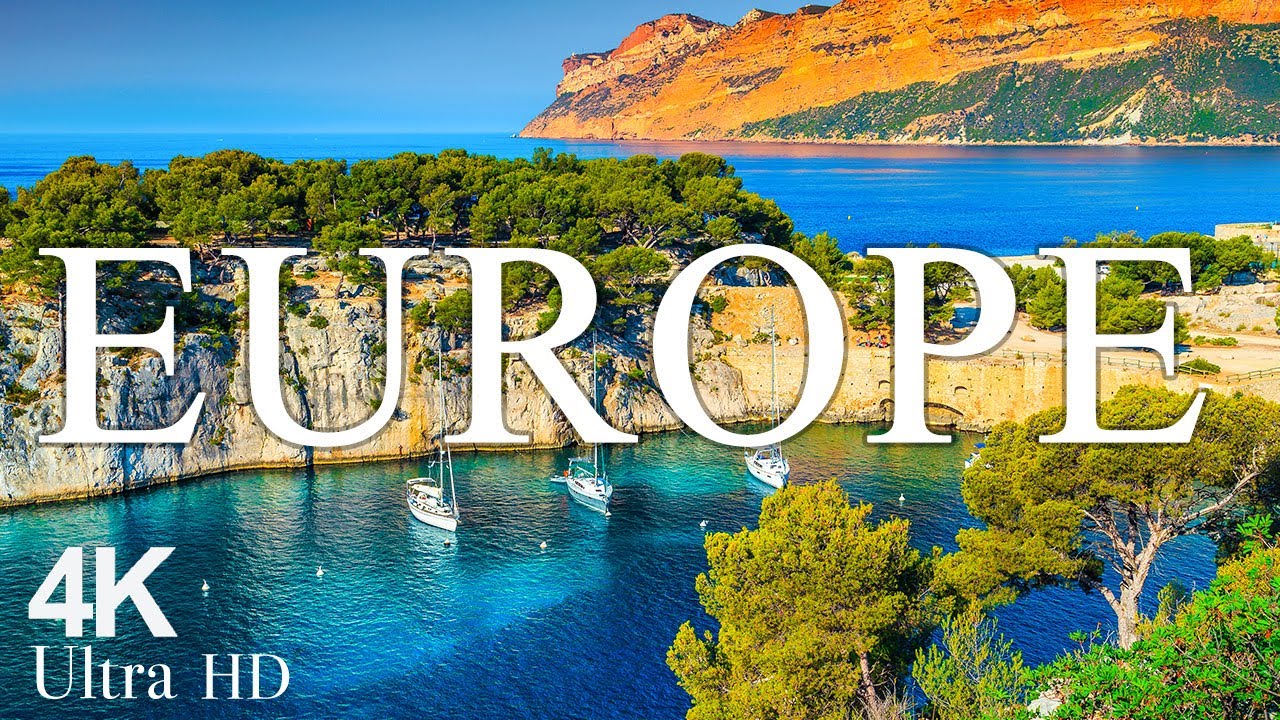 EUROPE 4K • Nature Relaxation Film • Classical Music • 4k Video UltraHD ...