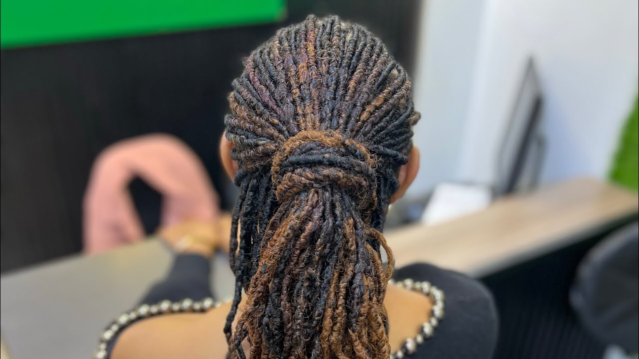 TEMPORARY ARTIFICIAL LOCS ON SHORT HAIR.@chimoga254 - YouTube