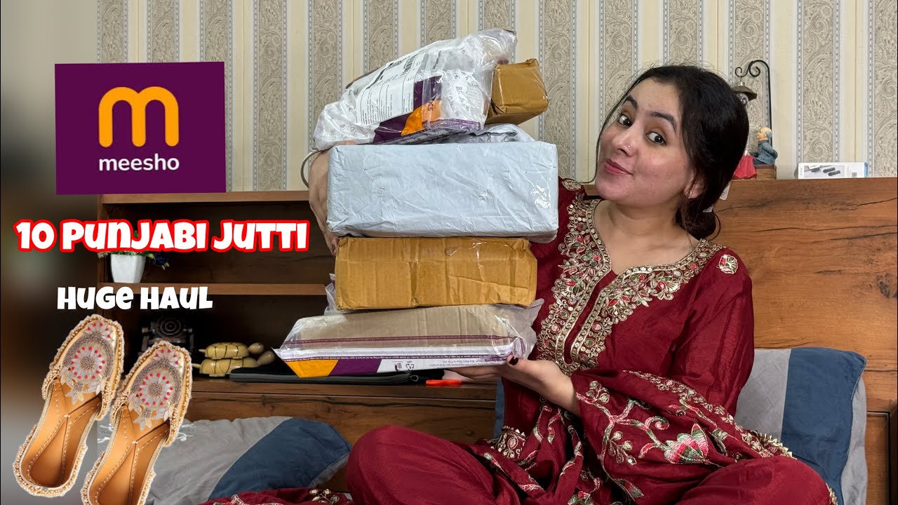 *HUGE* Meesho Punjabi Jutti Haul Video 😍 ️ - YouTube