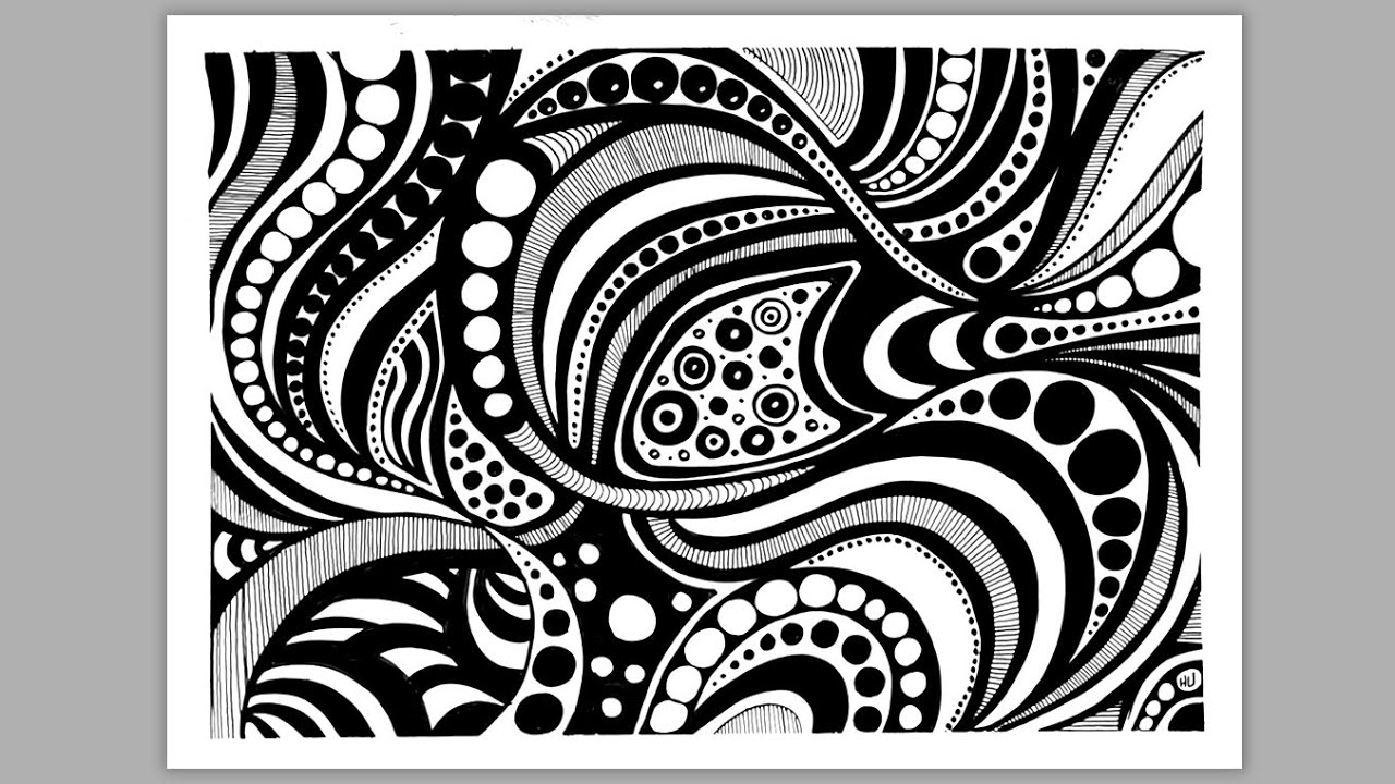 Zentangle art | zentangle patterns | zendala | how to draw zentangle ...