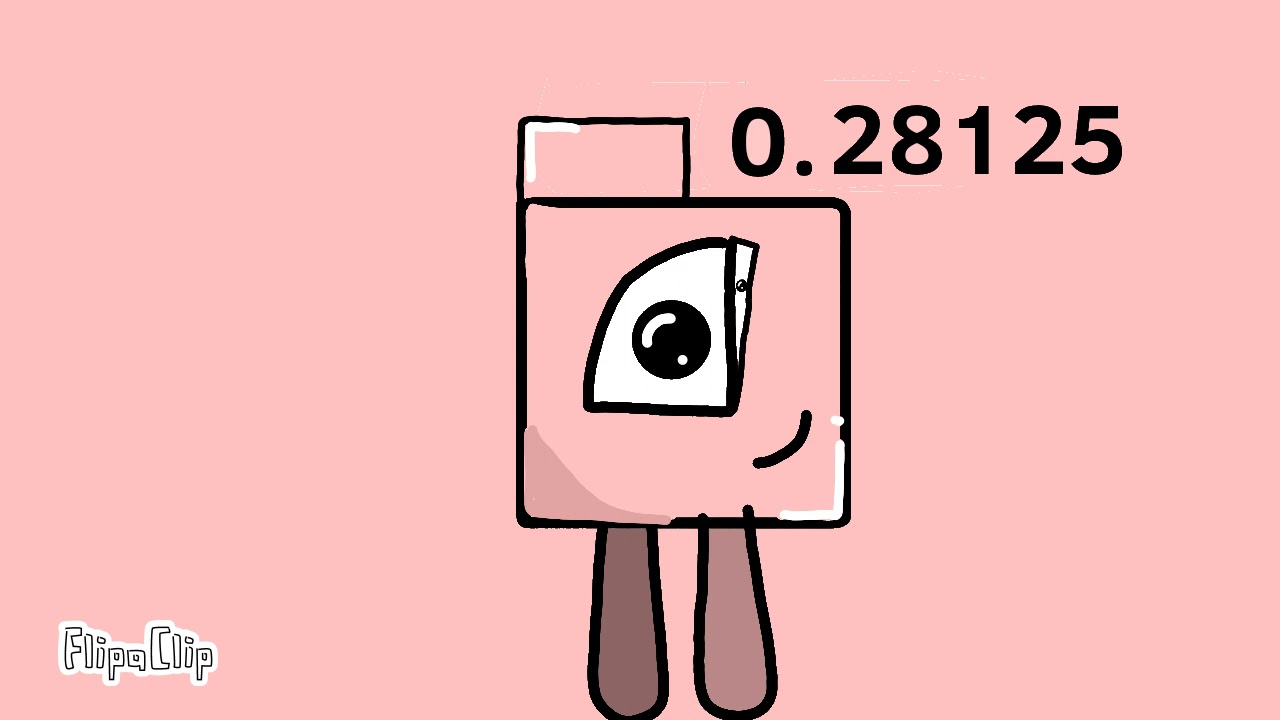 Numberblocks Thirty-seconds 0.03125 to 10 part 1 - YouTube