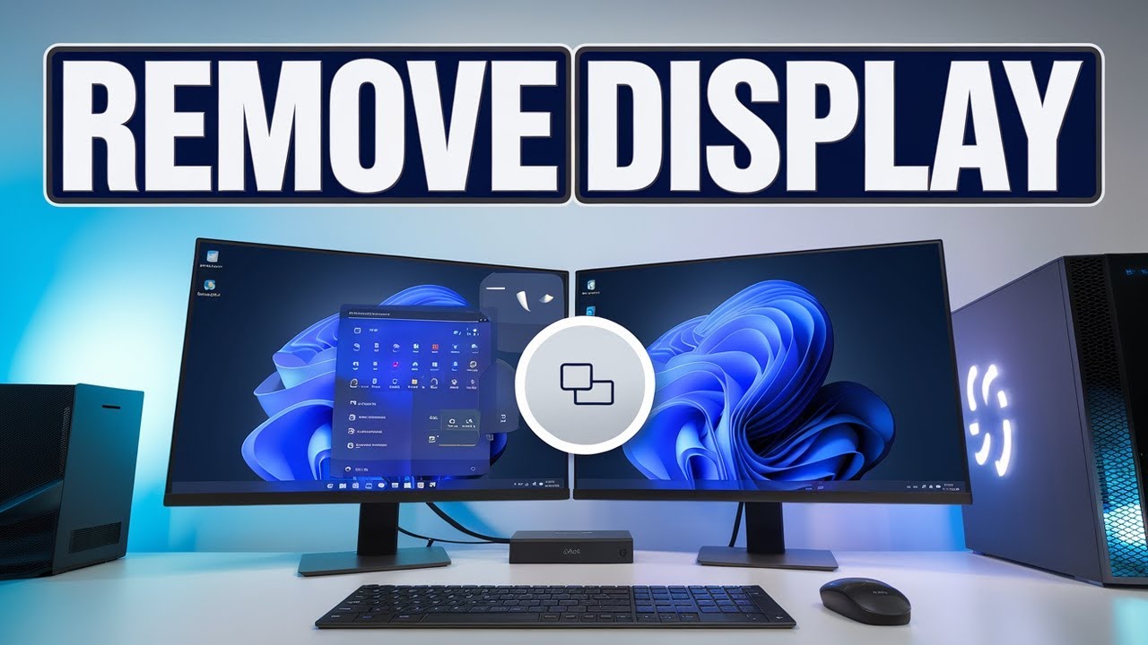 How to Remove a Display from Your Desktop in Windows 11 (Easy Tutorial ...