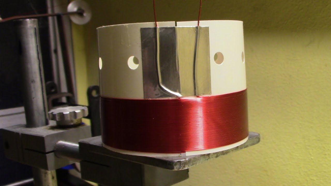 Voice-coil in-out 76mm - YouTube