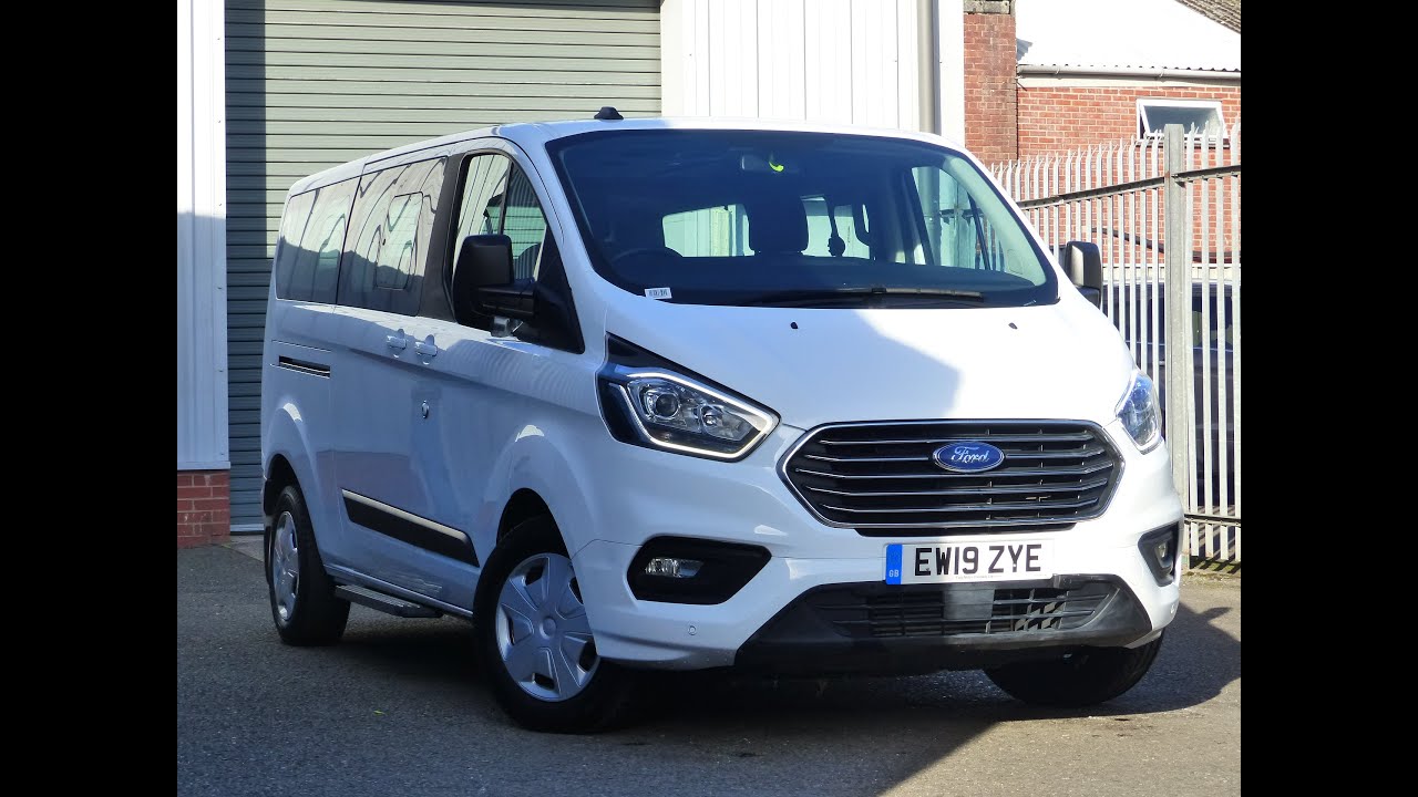Ford Tourneo Custom Shuttle Bus - EW19ZYE - YouTube