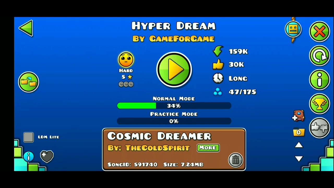 Hyper Dream by GameForGame - Geometry Dash - YouTube