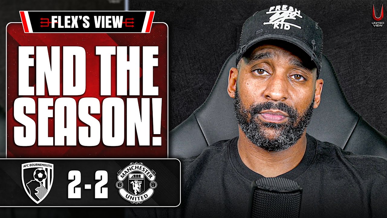 I've Got Nothing Left! (Flex Rant!) 🤬 | Bournemouth 2-2 Man United ...