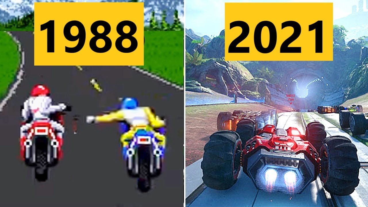 Evolution of Combat Racing Games 1988-2021 - YouTube