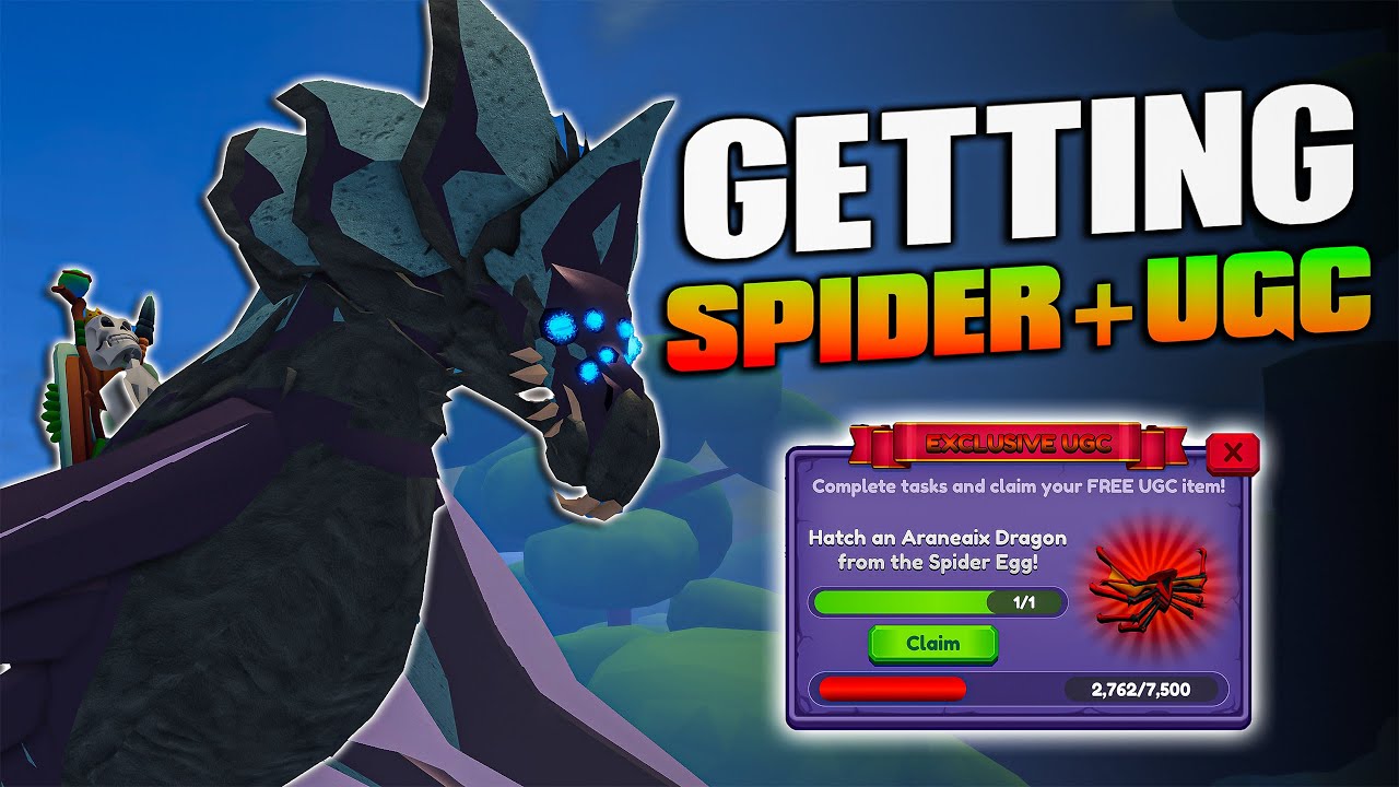 Getting New Spider Dragon + Limited Ugc in Dragon Adventures - YouTube