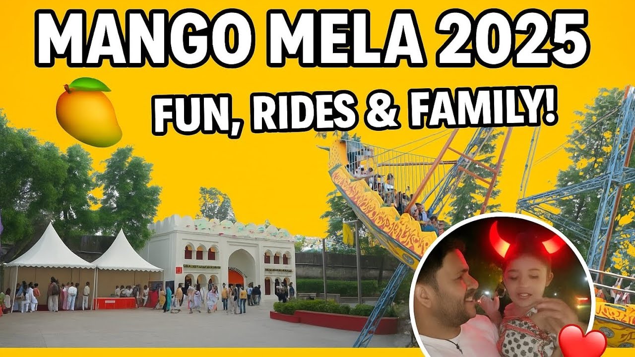 🥭 Mango Mela 2025 | Pinjore Garden का रंगीन मेला 🎉 | 32nd Yadavindra ...