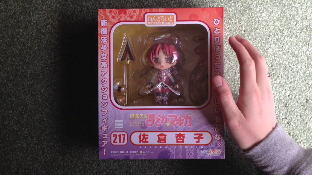 Nendoroid 217 Kyoko Sakura: Magical Girl ver. Unboxing & Review - YouTube