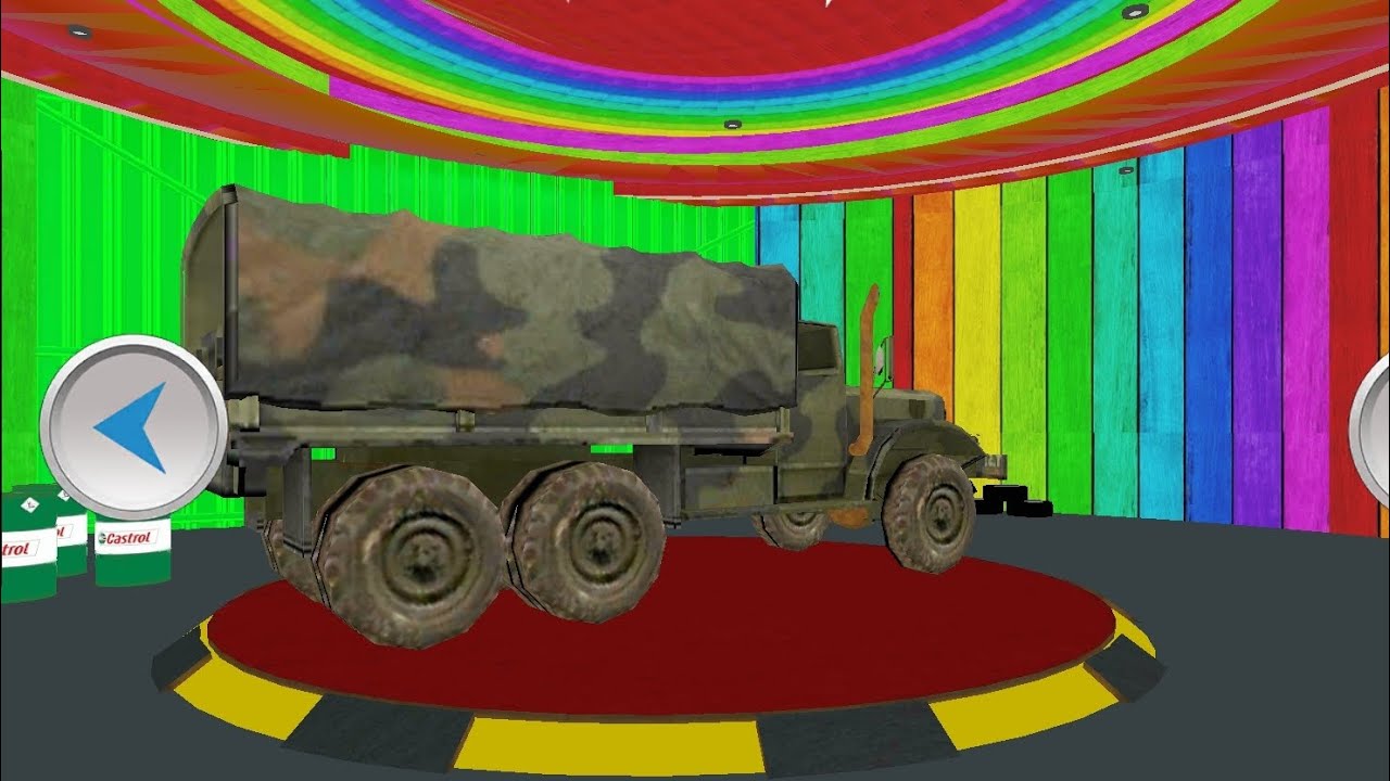 Military USA army car transporter military sector driving service ...