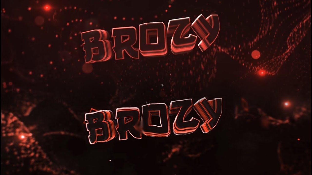 INTRO FOR BROZY | ft. @RaulDznTM (C4D) - YouTube