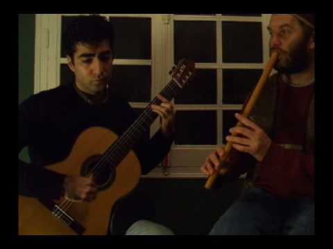 Iranian Folk Music, Guitar and Authentic Eastern European Flute - YouTube