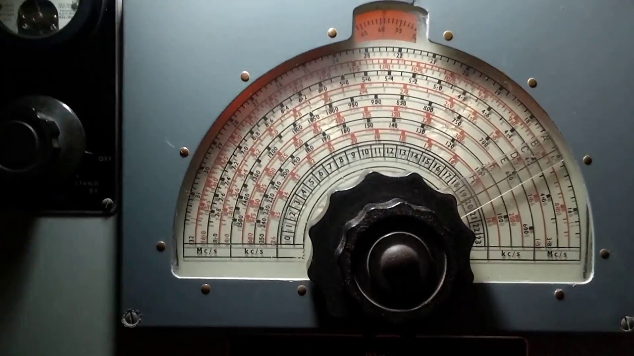 Todavía existen Estaciones Costeras en radiotelegrafía. Receptor ...