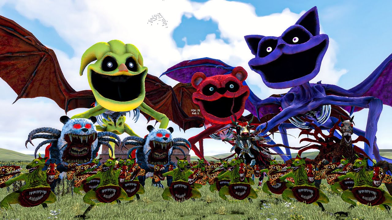 NEW ALL ZOOCHOSIS MUTANT ANIMALS AND ALL DRAGON CATNAP In Garry's Mod ...
