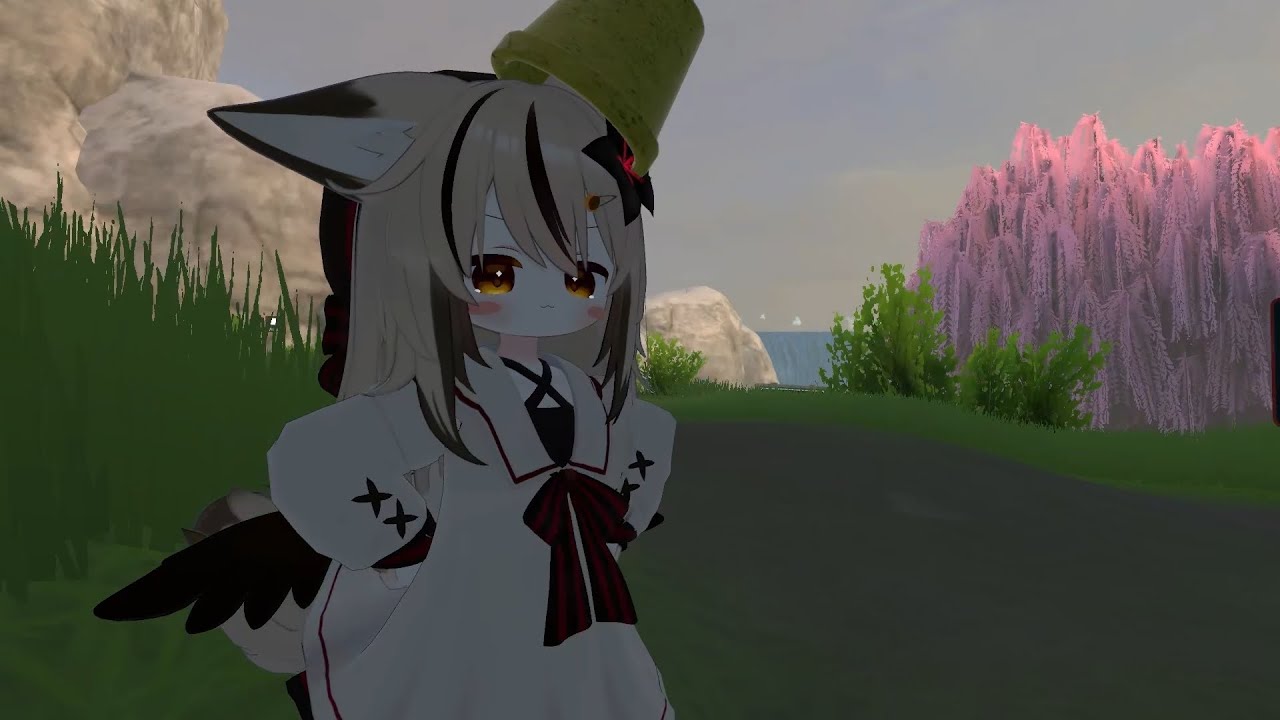 【VRChat】Fishing worldで、はじめての釣り！ - YouTube