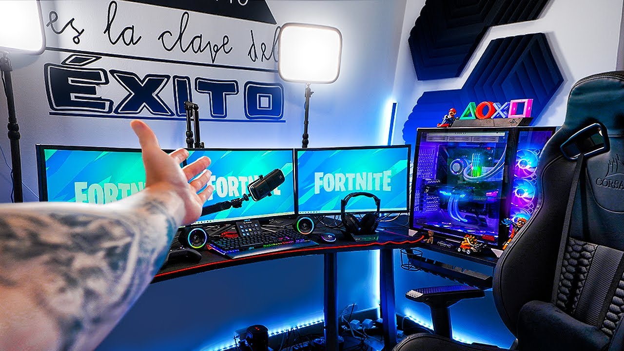 Mi SETUP GAMING! +20.000$ (CreativeSergi 2022) - YouTube