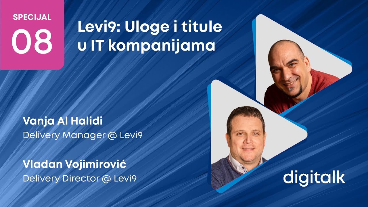 Levi9: Uloge i titule u IT kompanijama | Specijal 08 - YouTube