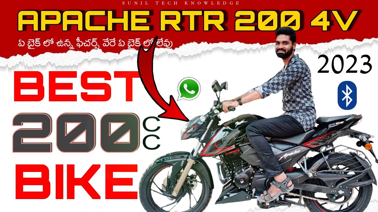 Apache RTR 200 4v Exhauste Note | sunil tech knowledge - YouTube