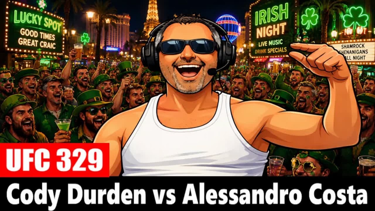 UFC 329: Cody Durden vs Alessandro Costa PREDICTION - YouTube