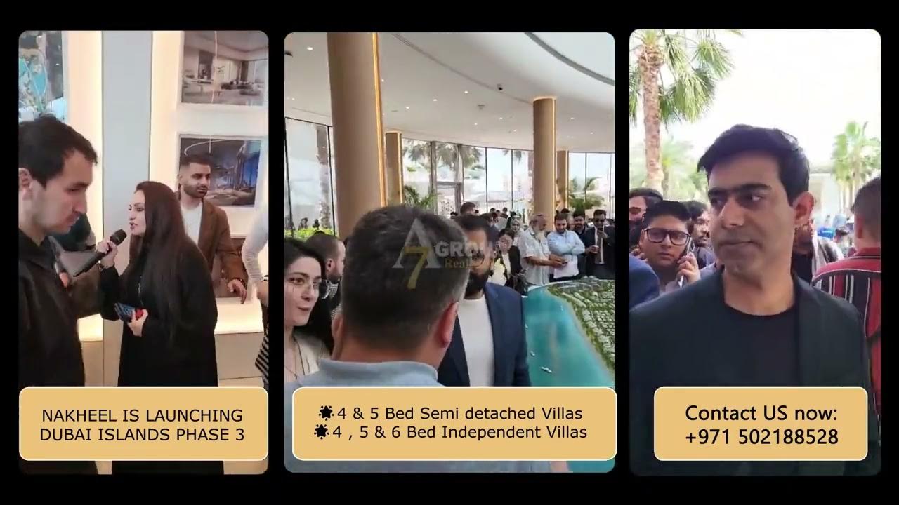 Naheel Dubai Island Phase 3 Launch - YouTube