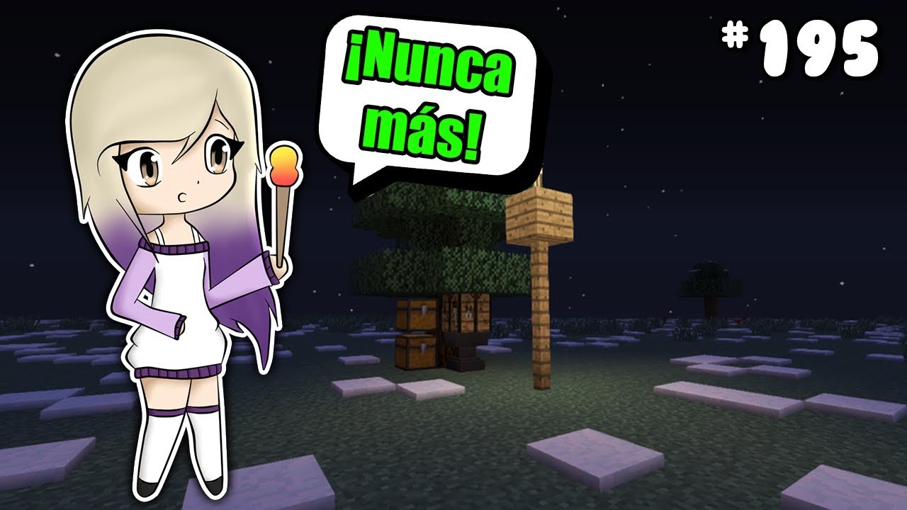 MI ÚLTIMA NOCHE EN MINECRAFT 😭 | Survival con Lyna 2 | Episodio 195 ...