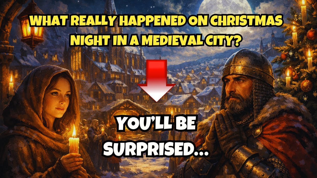 The Real Christmas Experience | Medieval City After Dark - YouTube